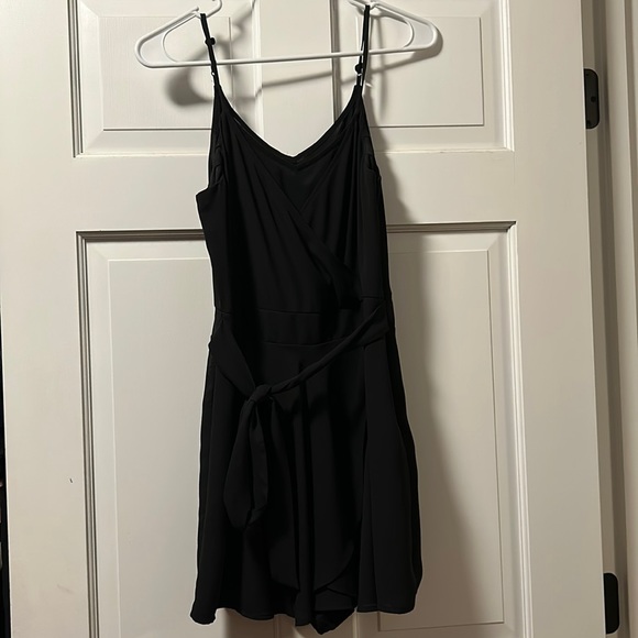 Express | Pants & Jumpsuits | Womens Express Romper With Mesh Detail ...